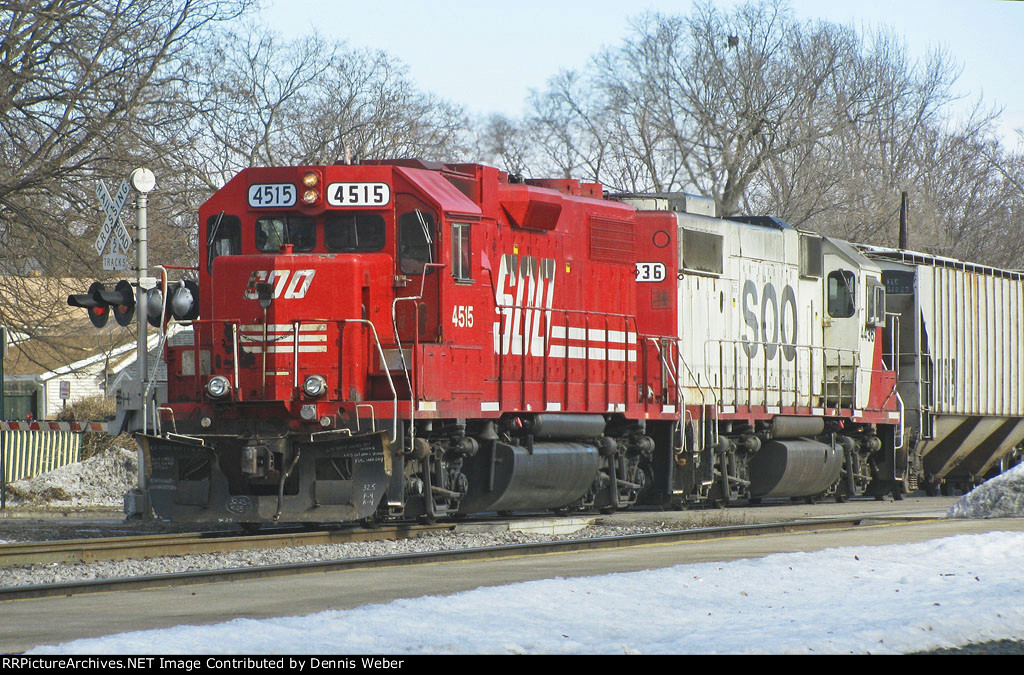 SOO 4515, CP's Tomah Sub.